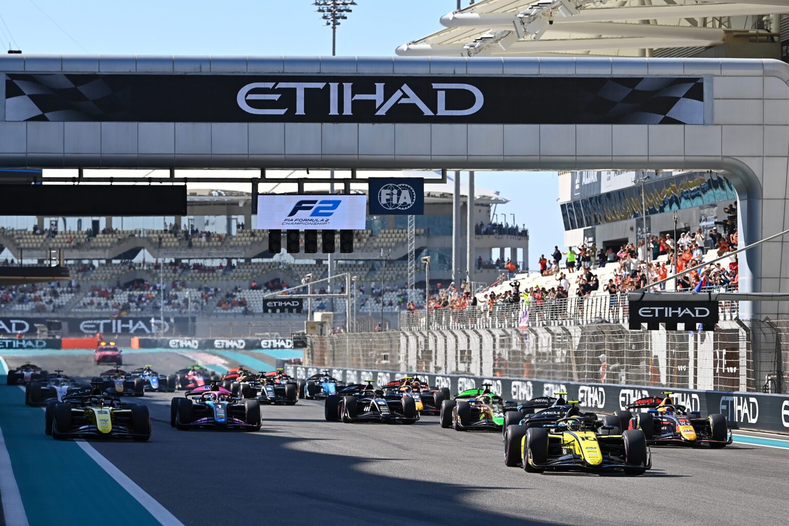 Horarios y dónde ver la Fórmula 2 en Abu Dhabi - Rodiauto Sport